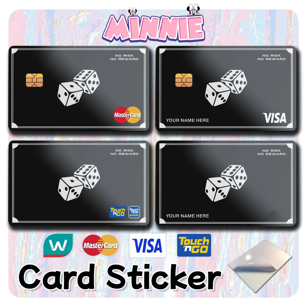 [ The High Roller Card ] Touch n Go Card Sticker TNG Card/Bank Card ...