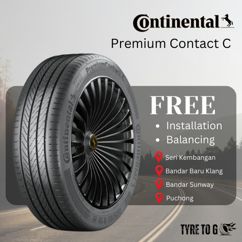 Continental PremiumContact C (PCC) (205/50 R17) | Shopee Malaysia