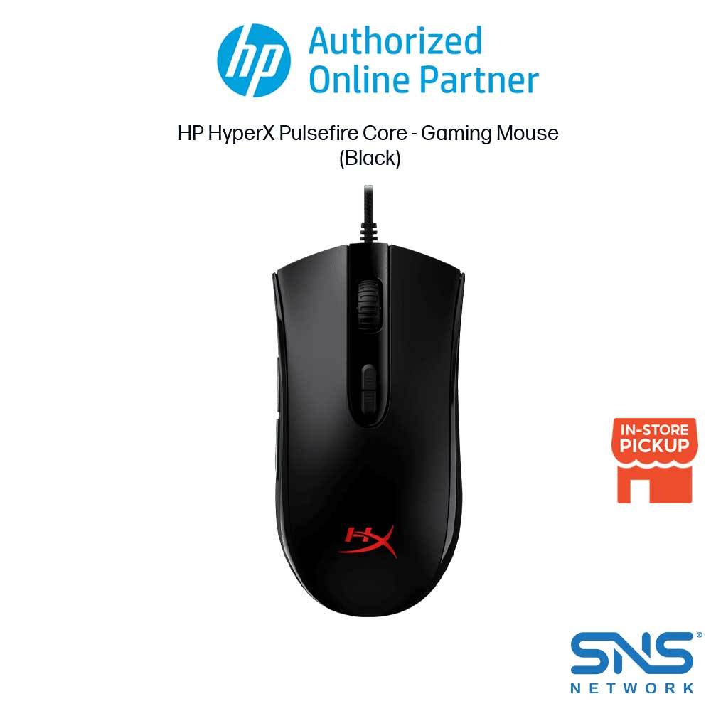 HP HyperX Pulsefire Core - Gaming Mouse (Black) | Shopee Malaysia