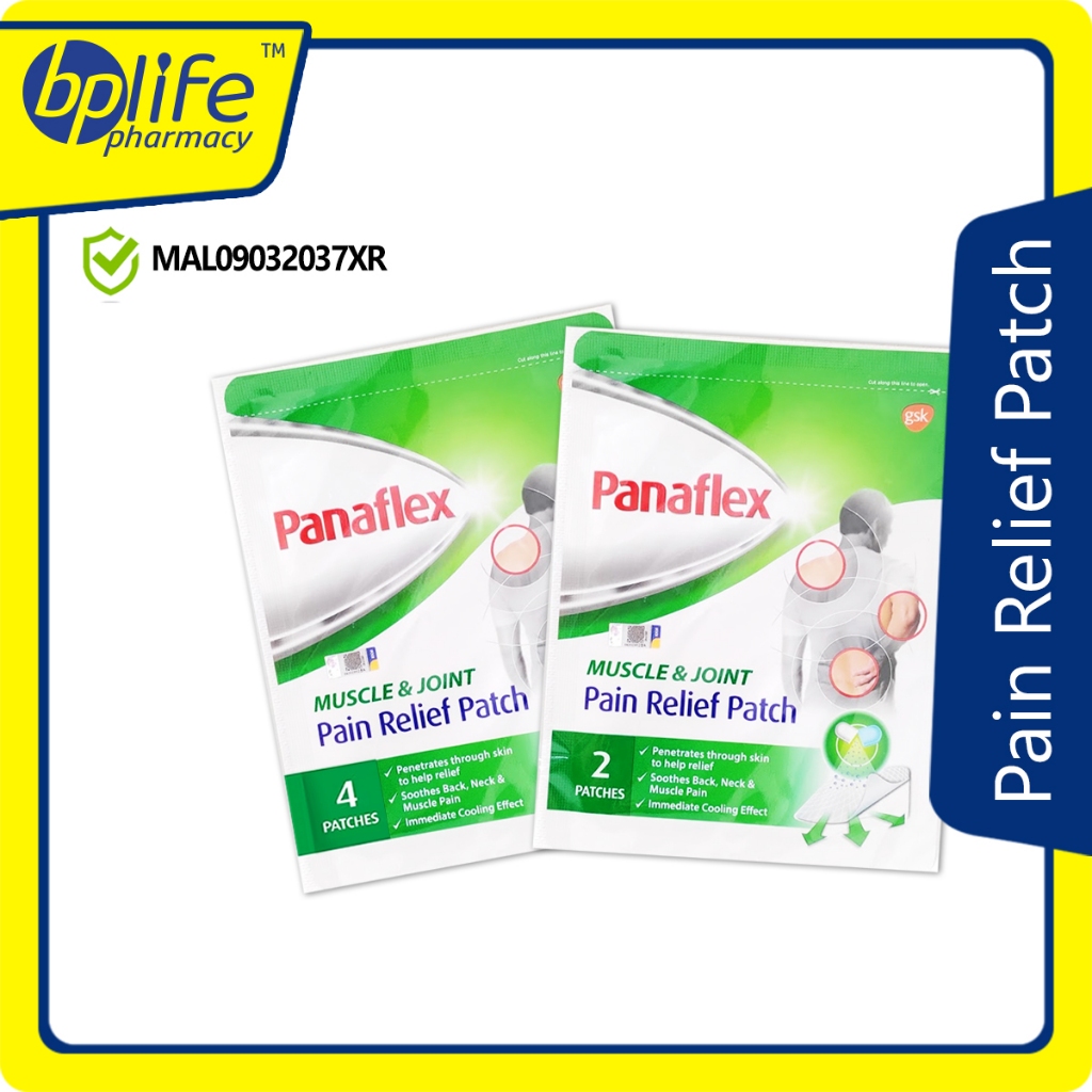 Panaflex Pain Relief Patch 2-4 Patches | Shopee Malaysia