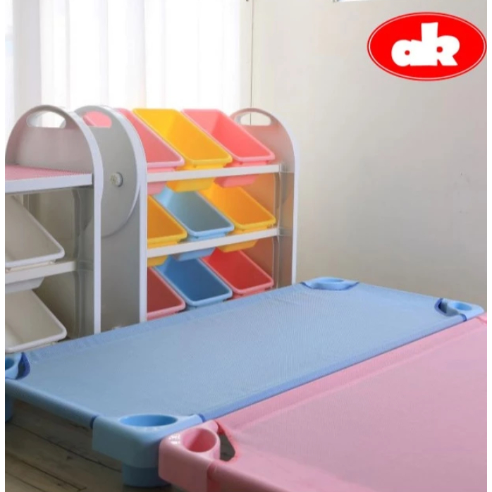 Premium Mesh Bed Children Stackable Cot Premium Quality Solid Sturdy ...