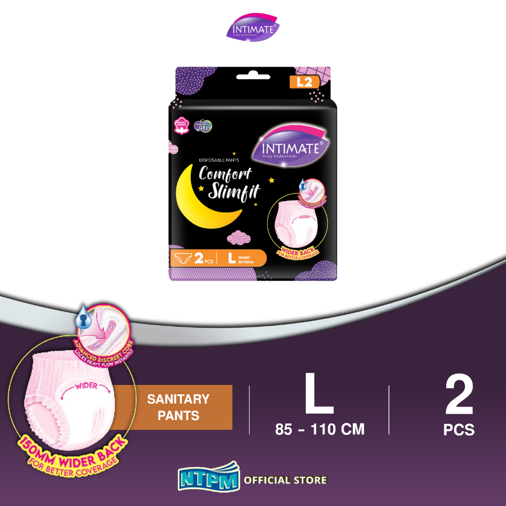 (PN04) Intimate Comfort Slimfit Disposable Pants L (2's) | Shopee Malaysia