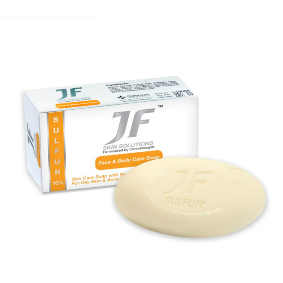 JF Skin Solutions Anti-Acne Sulfur Soap 100g- For Fungal Infections ...