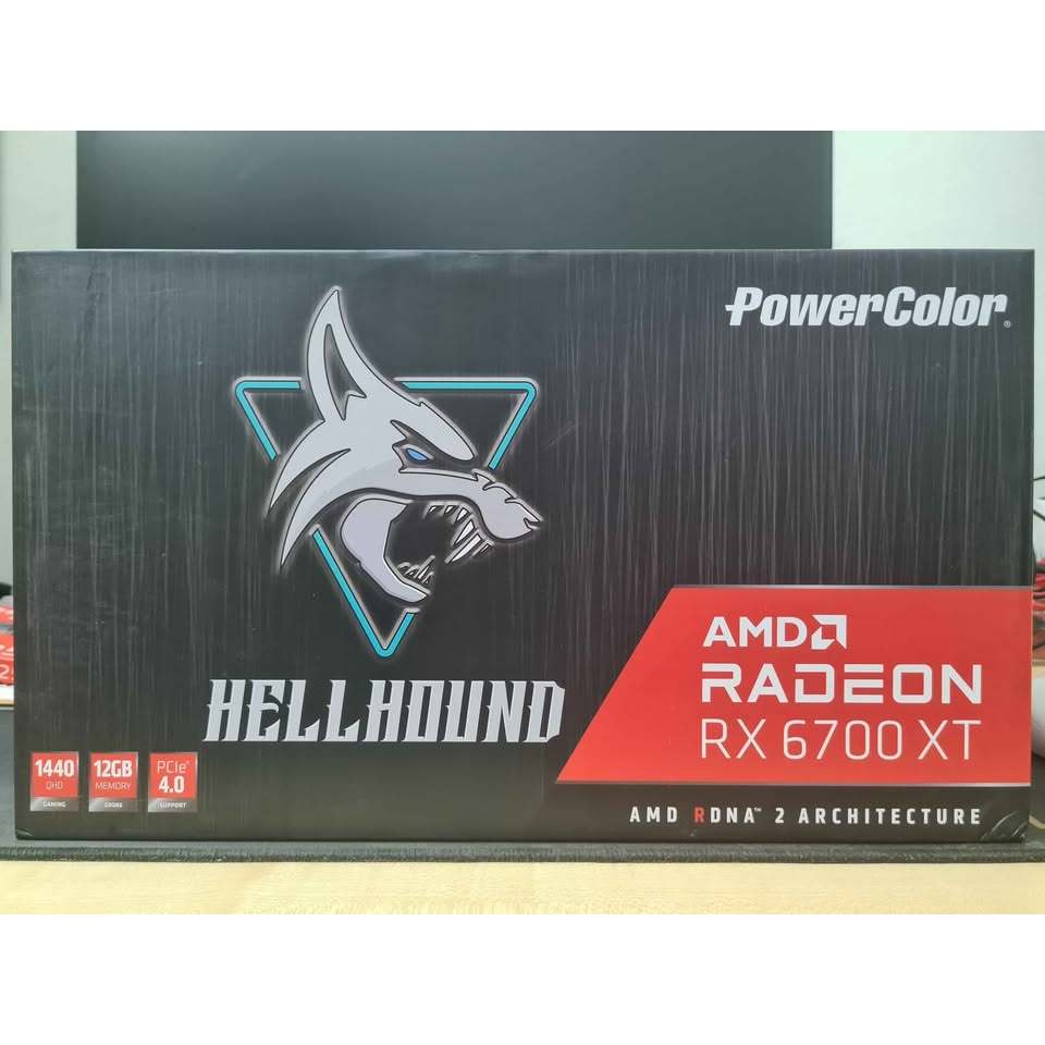Powercolor Hellhound RX 6700 XT 12GB RGB | Shopee Malaysia