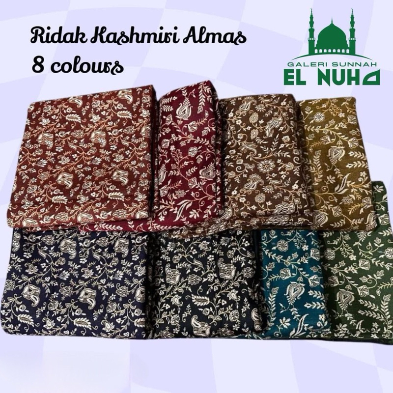 Ridak Kashmiri ALMAS> Kain Tebal dan Cantik | Shopee Malaysia