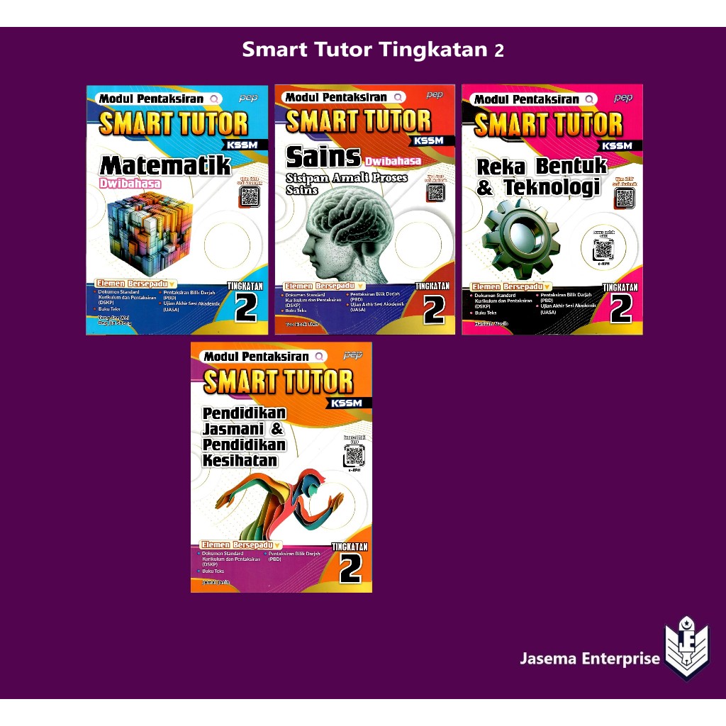Modul Pentaksiran Smart Tutor Tingkatan 2 Matematik | Sains | Pendidikan Islam | RBT | PJK ...
