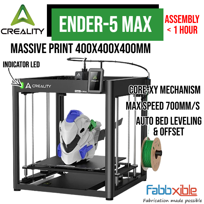 Creality Ender-5 Max Expansive Size Powerhouse 3D Printer | Shopee Malaysia