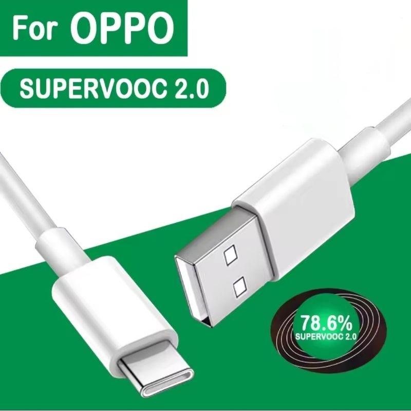 Oppo Reno Cable VOOC Type-C USB Fast Charge Dash Charge 5V/4A For Reno ...