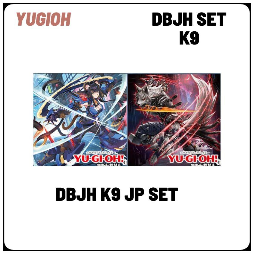yugioh DBJH K9 Set - JP Version / 游戏王 DBJH K9 set - 日文版 (NO UR) | Shopee Malaysia