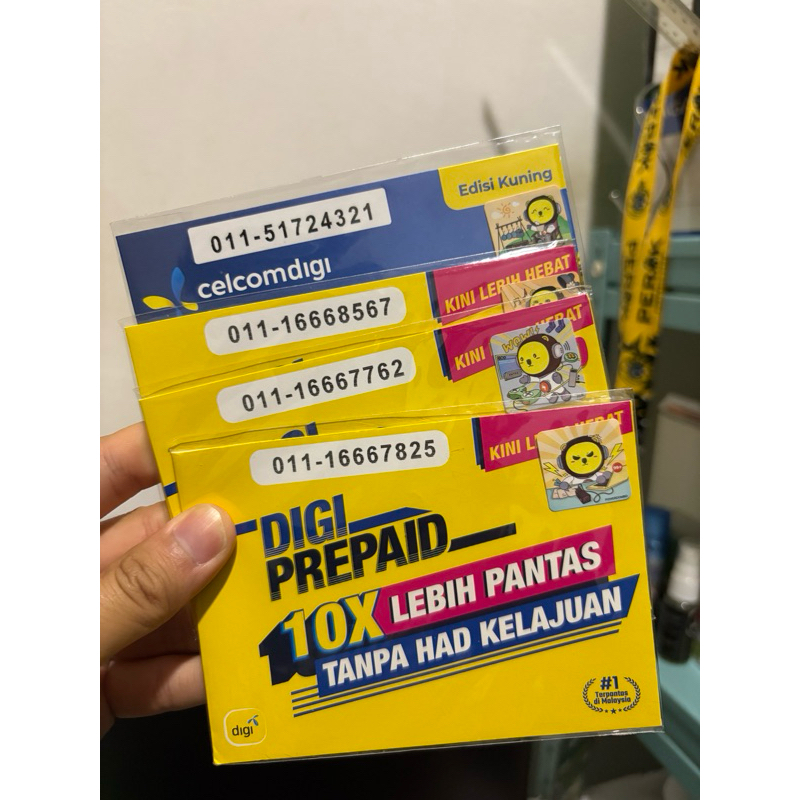 Digi Prepaid VIP NUMBER Digi simcard Nombor cantik | Shopee Malaysia