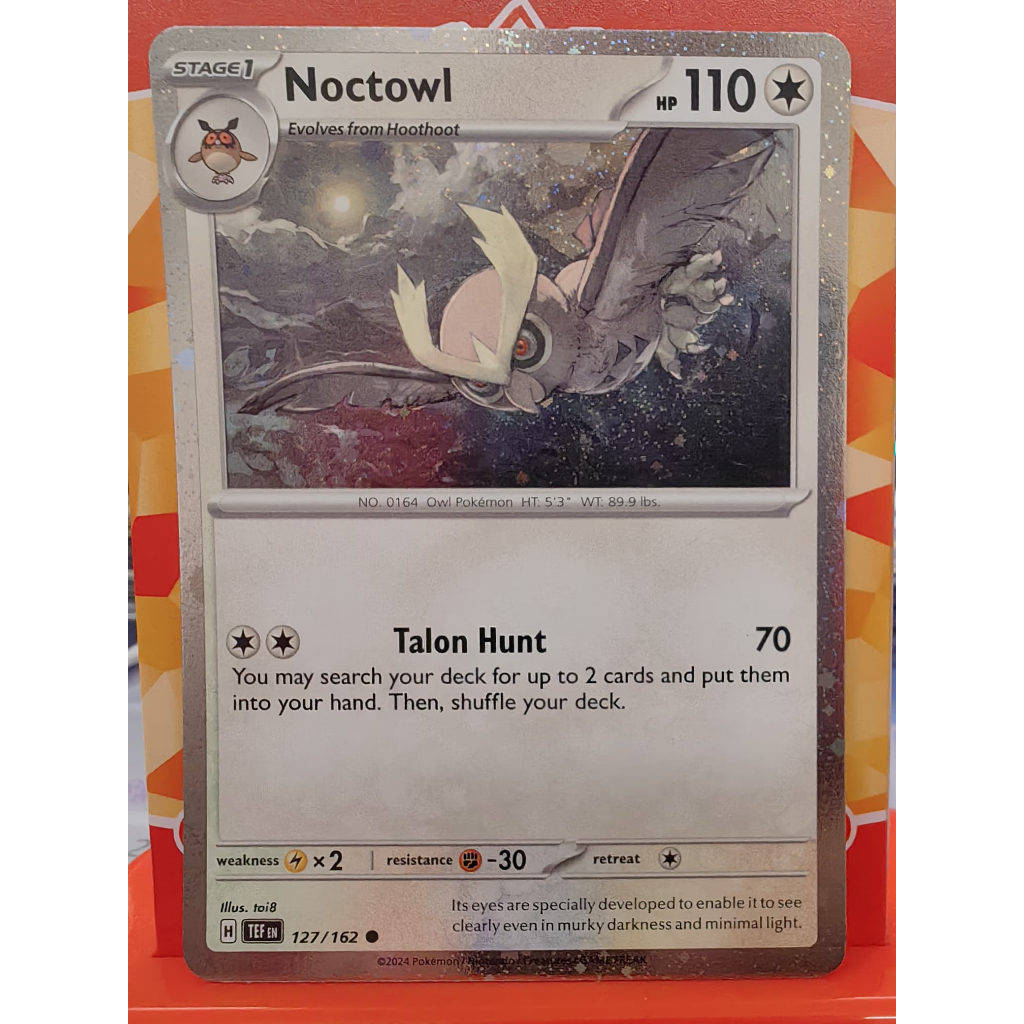 Noctowl - 127162 / Promo (Cosmos Holo) - SV: Scarlet & Violet Promo ...
