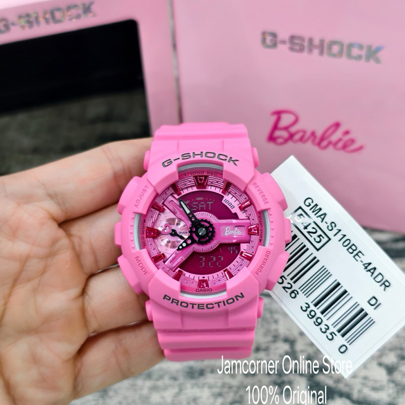 *Barbie™ Collaboration Model*CASIO G-SHOCK GMA-S110BE-4A original girl ...