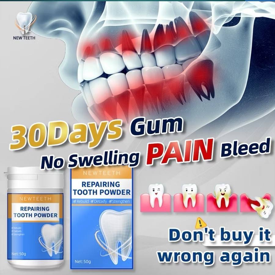 [Ready Stock] New Teeth Repairing Tooth Powder Antibacterial Cleaning ...