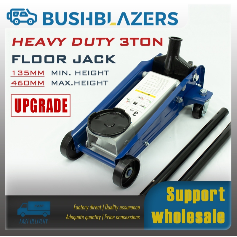 【BUSHBLAZERS】【3ton】Heavy Duty Garage Jack Floor Jack Hydralic Jack ...