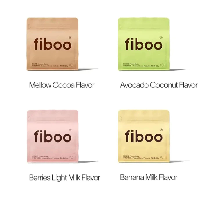 【HALAL】Fiboo Protein Shake Diet Meal Replacement Slimming Body Weight ...