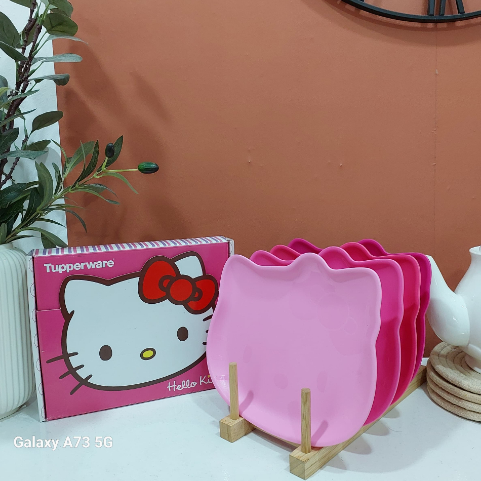 Tupperware Hello Kitty Plate (Pinggan) | Shopee Malaysia