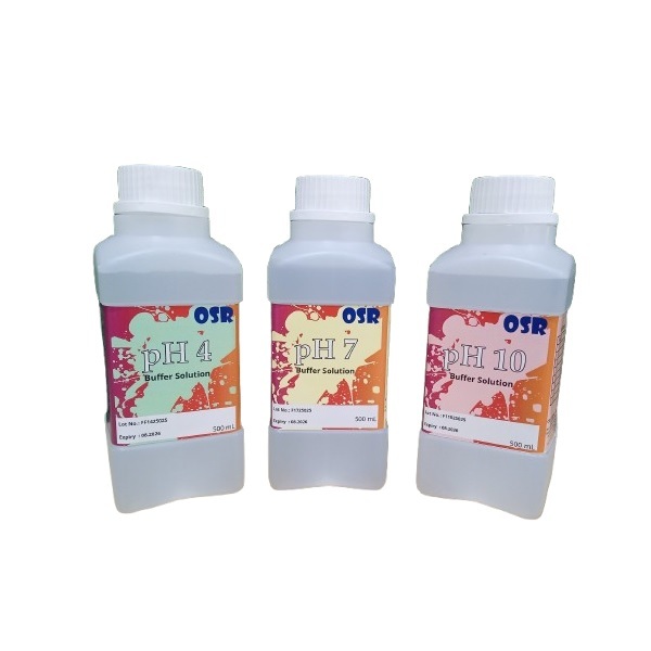 OSR pH Buffer Solution pH 4, 7, 10; 500ml | Shopee Malaysia