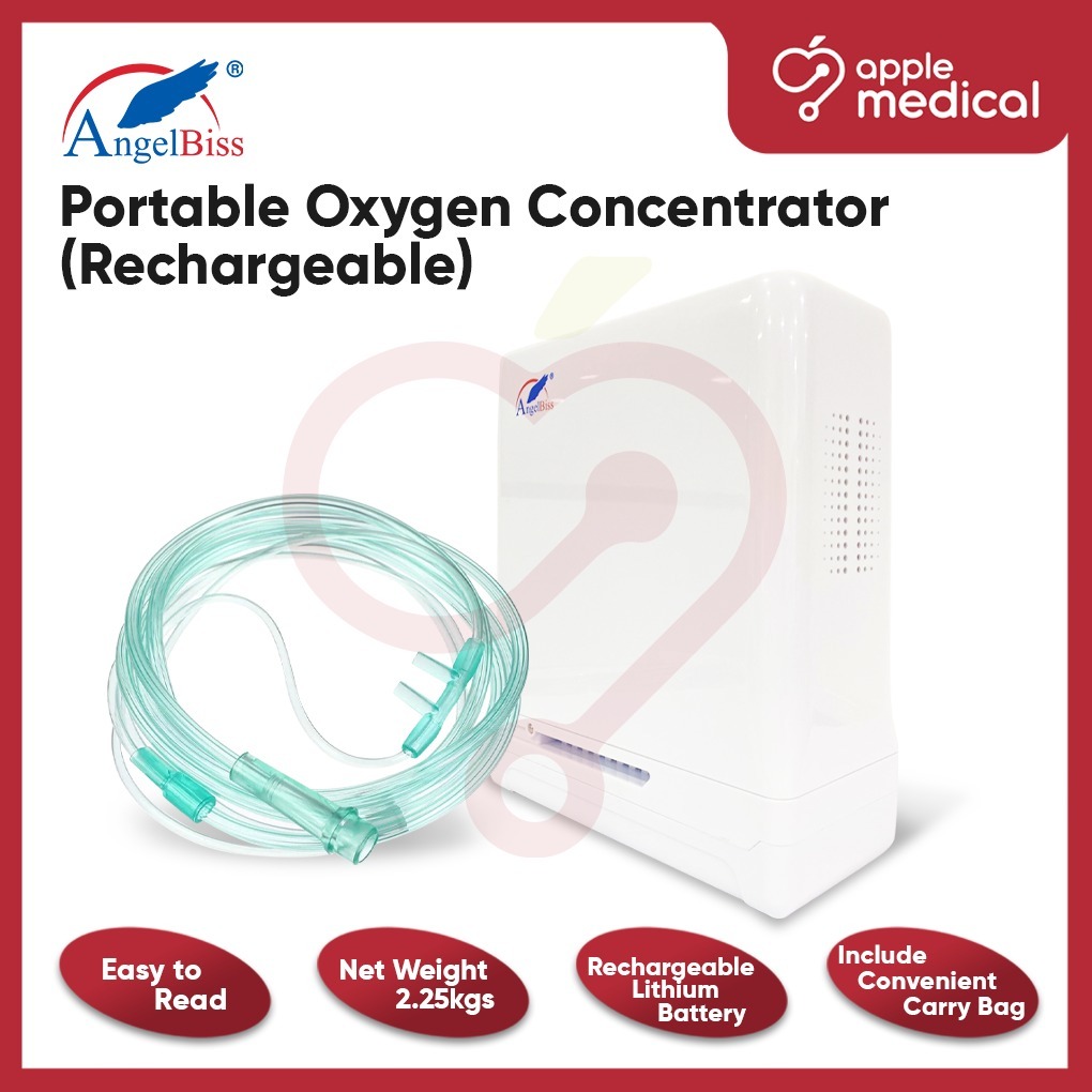 [ Same-Day Delivery ] ANGELBISS Portable Oxygen Concentrator ...