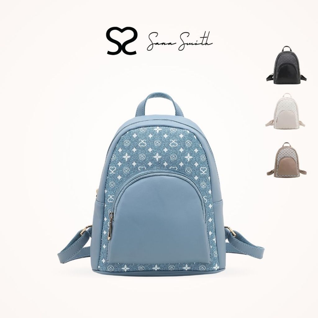 Sara Smith Ladies Monogram Mini Backpack - Multi Color SEL 3288 ...