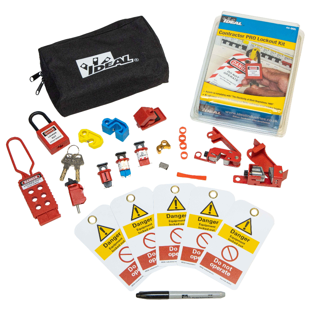Ideal Industries 44-995 Contractor PRO Lockout/Tagout Kit | Shopee Malaysia