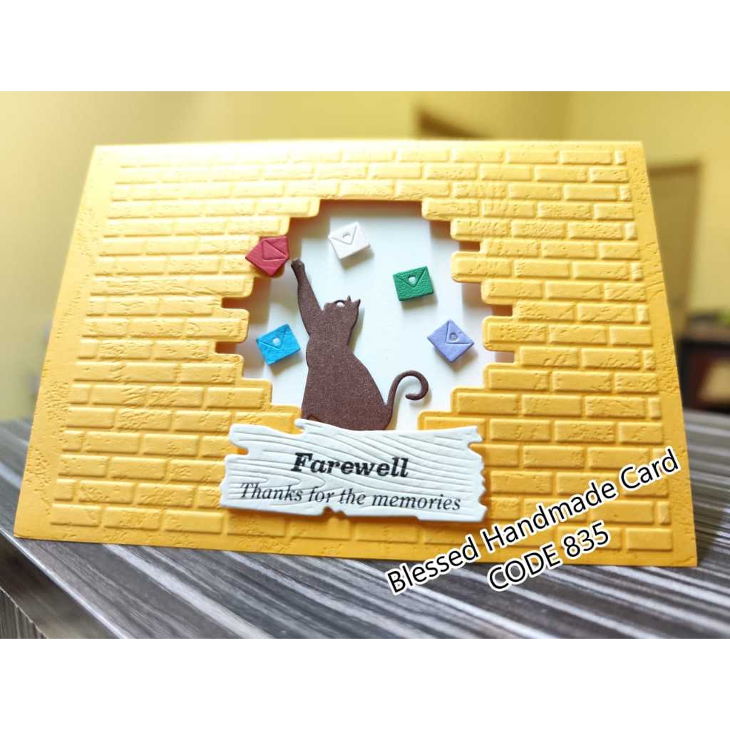 Handmade cards - Farewell card / Thanks for the memories Card (A6 size ...