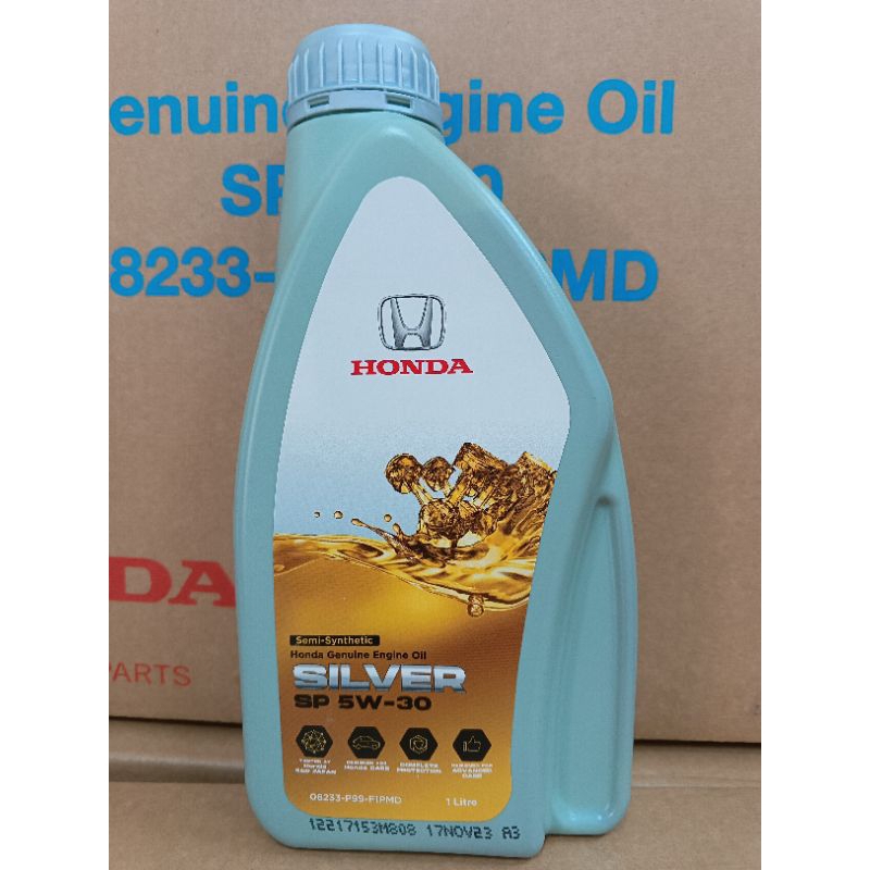 HONDA engine oil SP 5w-30 semi synthetic oil 1 liter | Shopee Malaysia