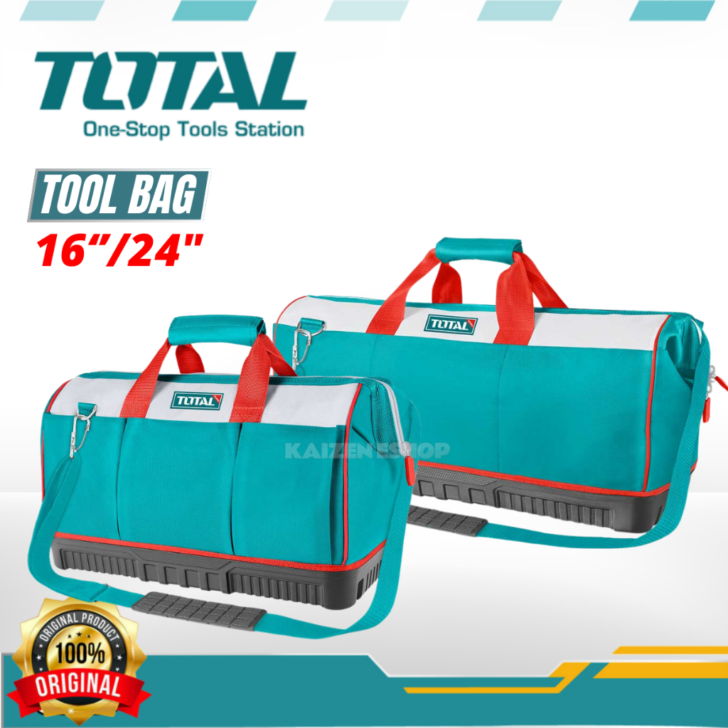 TOTAL THT16163 (16") / THT16242 (24") Tools Bag | Shopee Malaysia