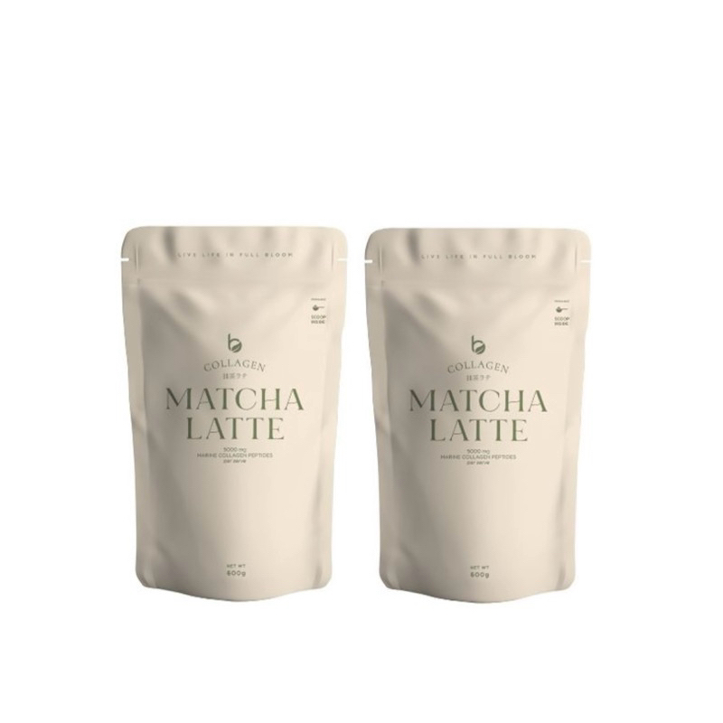 Bloom Collagen Matcha Latte (2 x 600g) | Shopee Malaysia