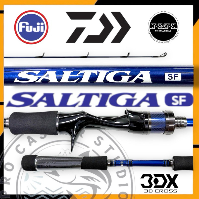 DAIWA SALTIGA SF FISHING ROD JIGGING ROD EGING ROD TENYA tai rubber ...
