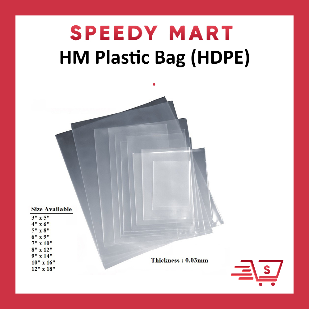 Beg Plastik / HM Plastics Bag/ Multipurpose HDPE Plastic Bag Semi ...