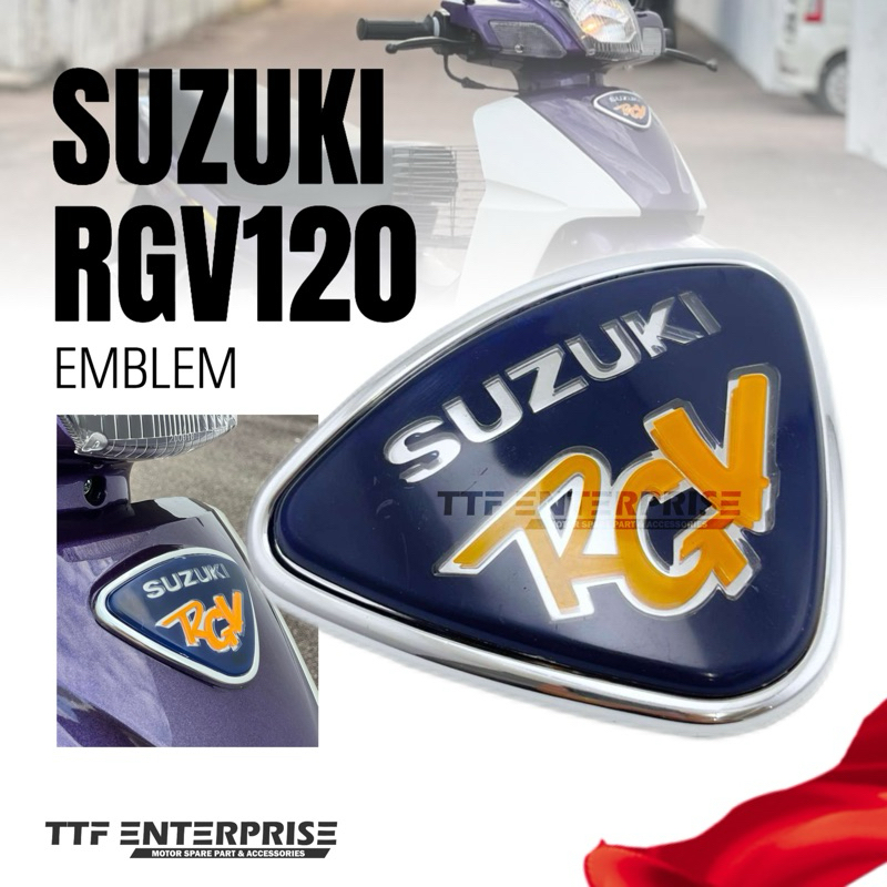 SUZUKI RGV120 EMBLEM LOGO RGV 120 | Shopee Malaysia