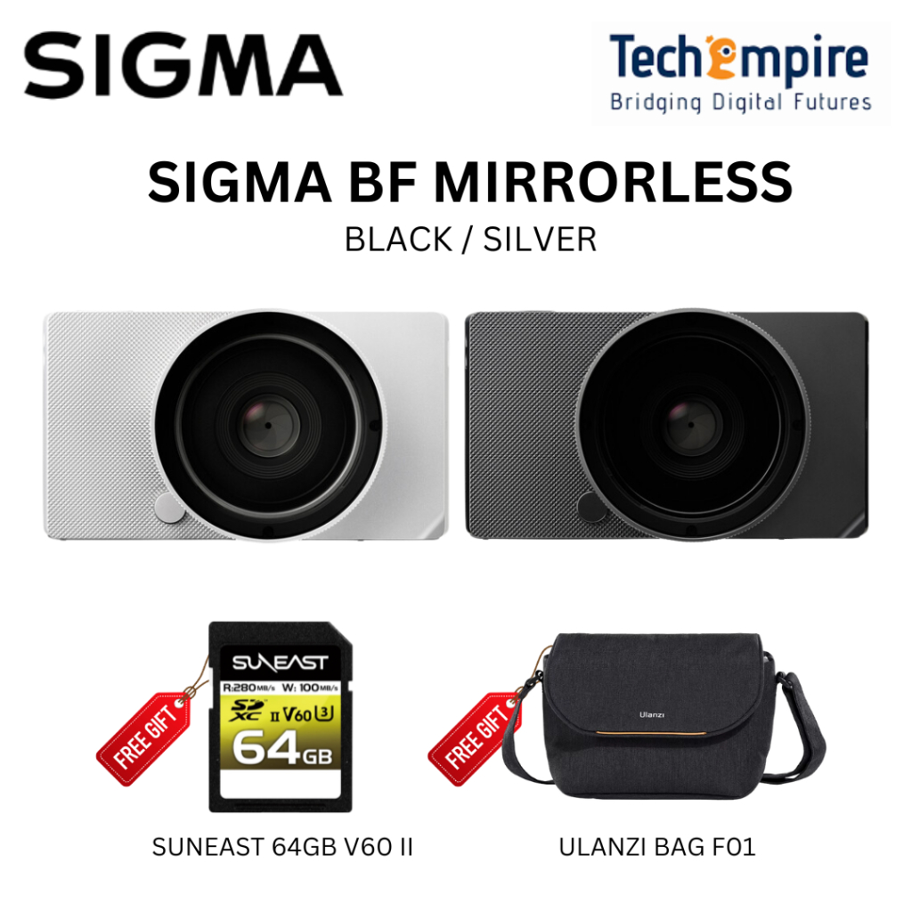 Sigma BF Mirrorless Camera Black / Silver | Shopee Malaysia