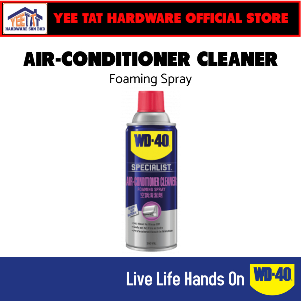 [ WD-40 ] Specialist Air-Conditioner Cleaner Foaming Spray Deep ...