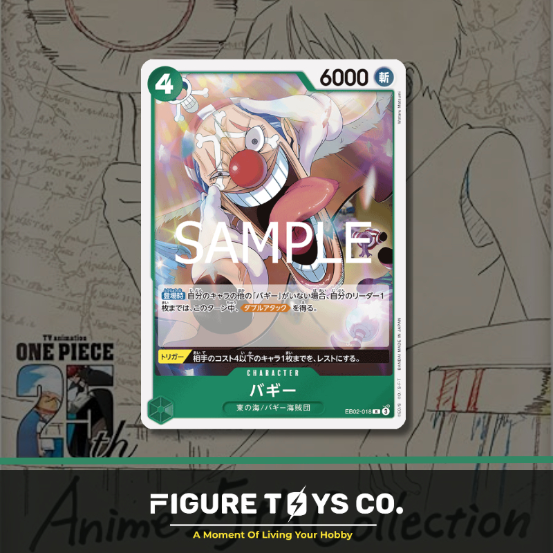ONE PIECE CARD GAME EB02-018 R-Buggy | Shopee Malaysia