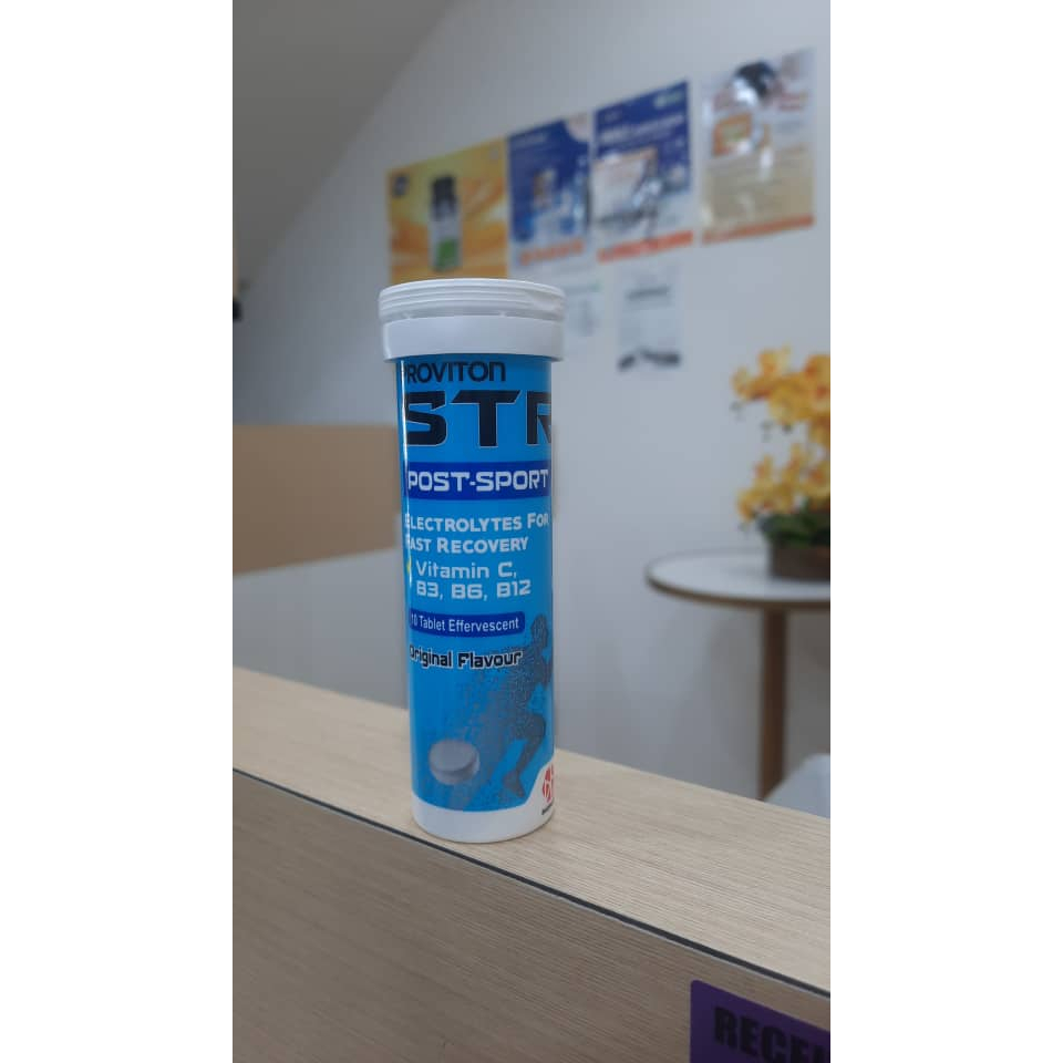 PROVITON STR POST-SPORT ELECTROLYTES FOR FAST RECOVERY 10'S TABLET ...