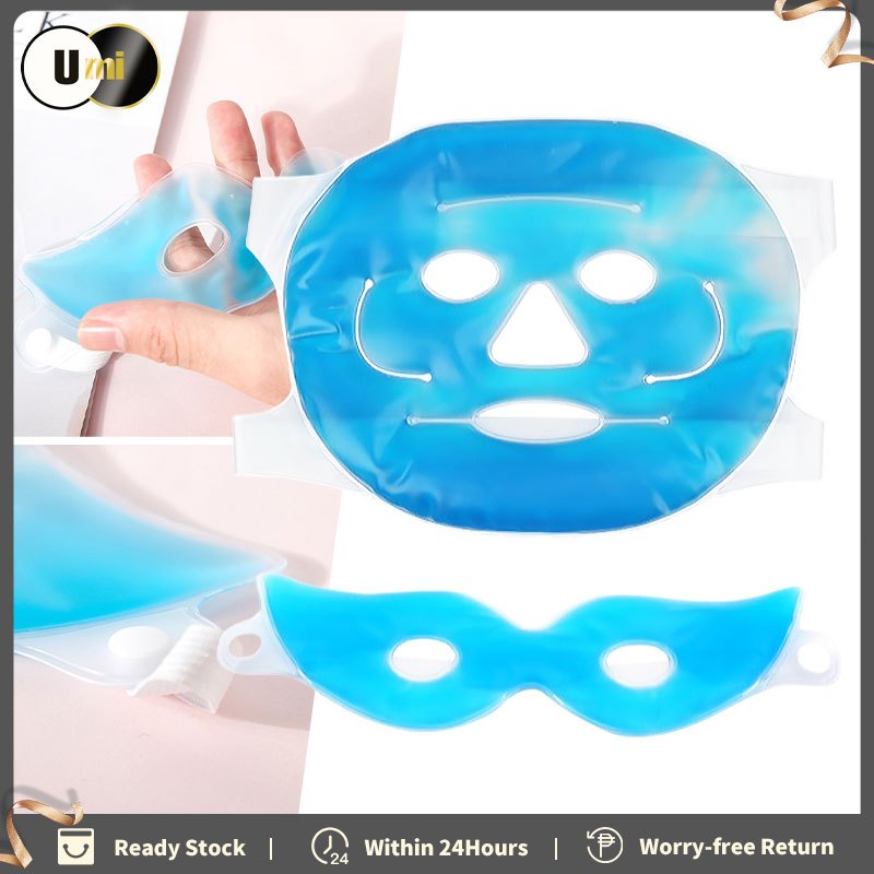 Ice Pack Face Beauty Mask Reusable Cold Compress Gel Facial Treatment ...
