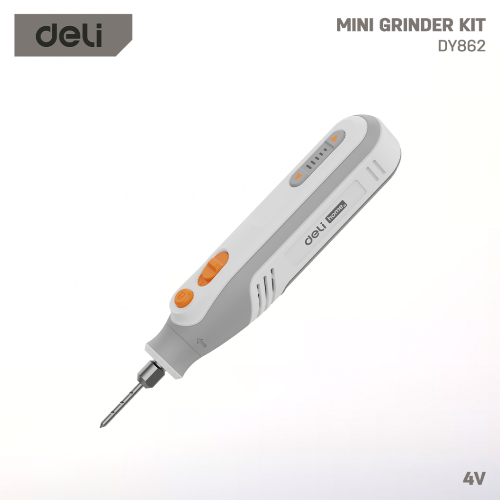 DELI Cordless Mini Grinder Kit with 5 Speeds Adjustment (4V / 3.2mm ...