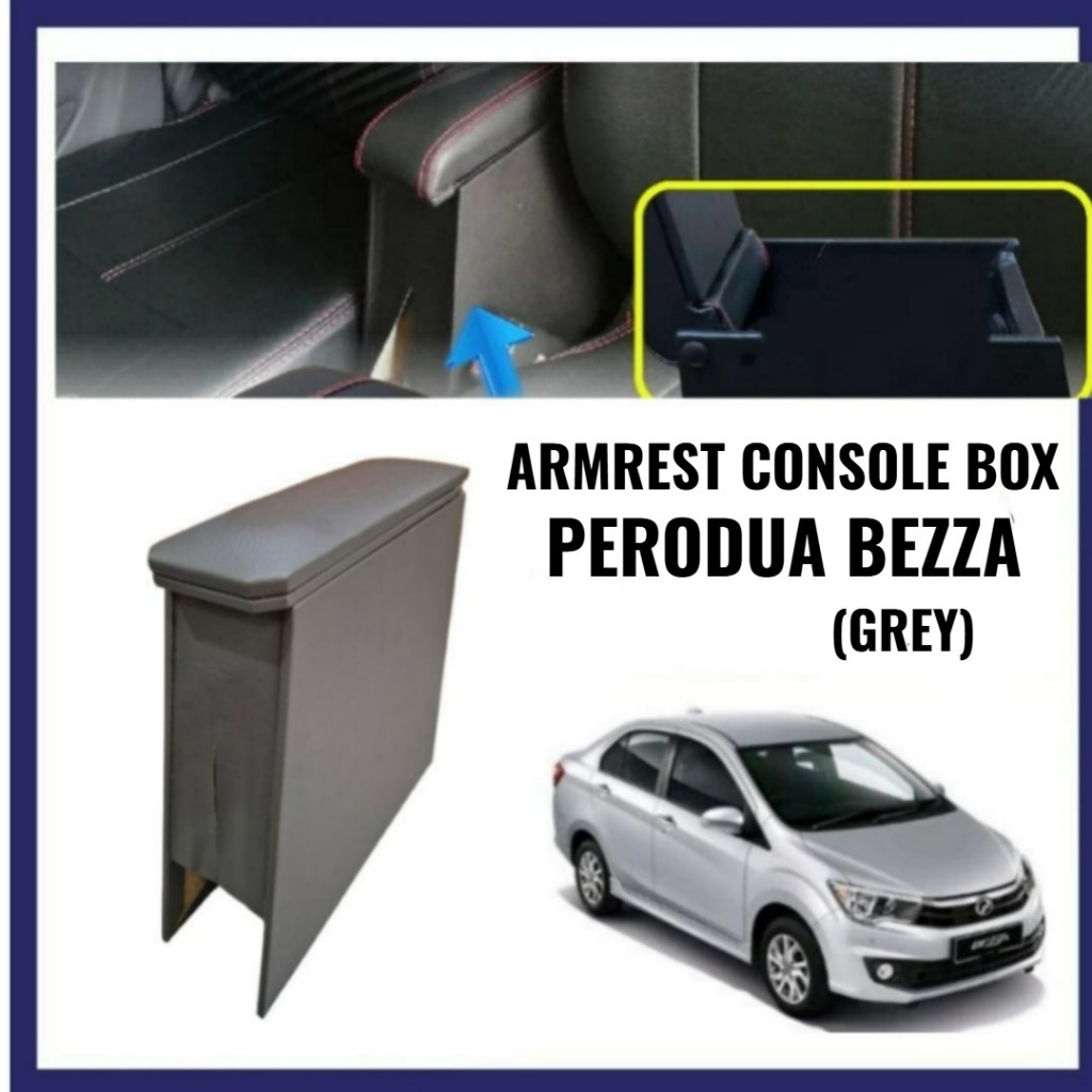 PERODUA BEZZA PVC ARM REST ARMREST CONSOLE BOX | Shopee Malaysia