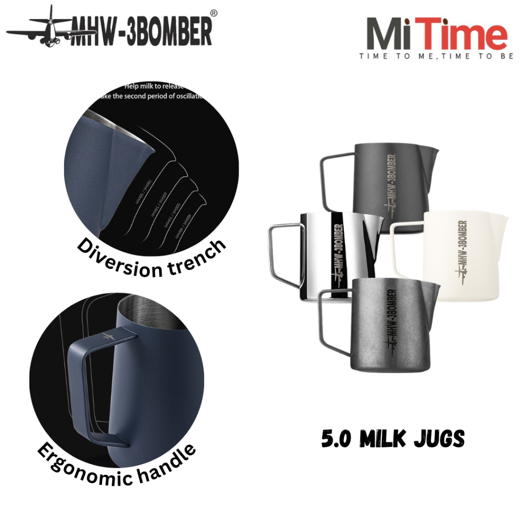MHW-3BOMBER - Milk Frothing Pitcher 5.0 bomber pitcher | Shopee Malaysia