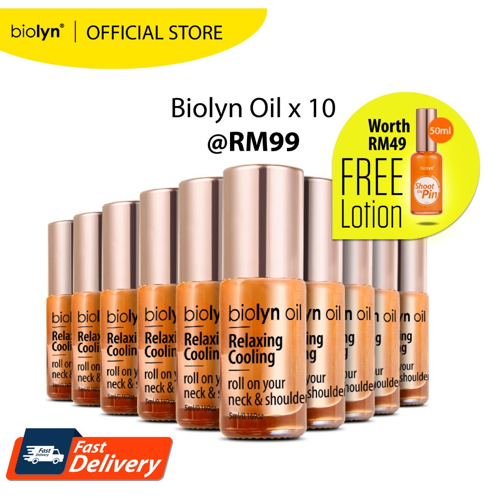 Biolyn Oil 5ml (Peppermint Oil) x 10 | Shopee Malaysia
