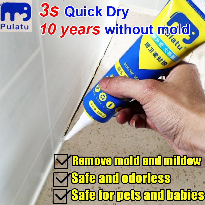 silicone sealant glue waterproof white120ml anti mold silicone for ...