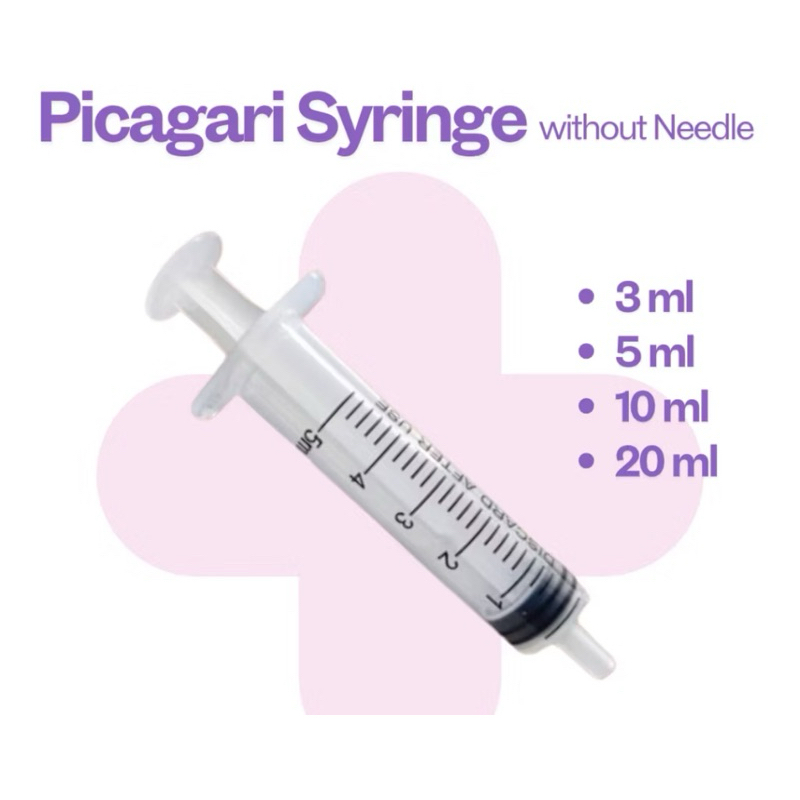 Slip Luer Picagari Pakai /Disposable Syringe Luer Slip | Shopee Malaysia