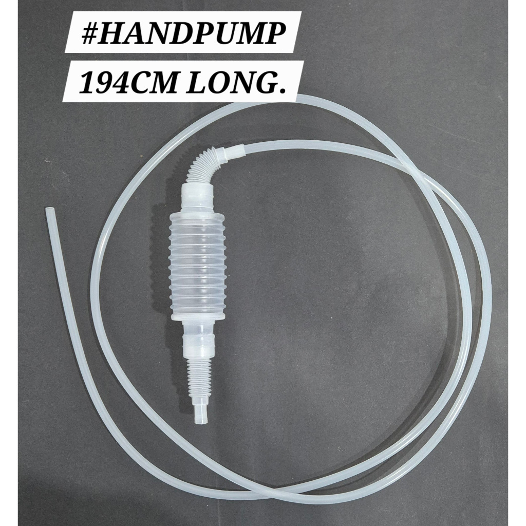 Small Aquarium Hand Pump Vacuum Cleaner Pam Tangan Akuarium 194cm ...