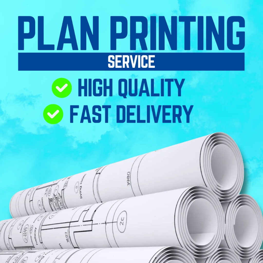 High Quality & Fast Delivery Color Plan Printing (A0, A1, A2) | Shopee ...