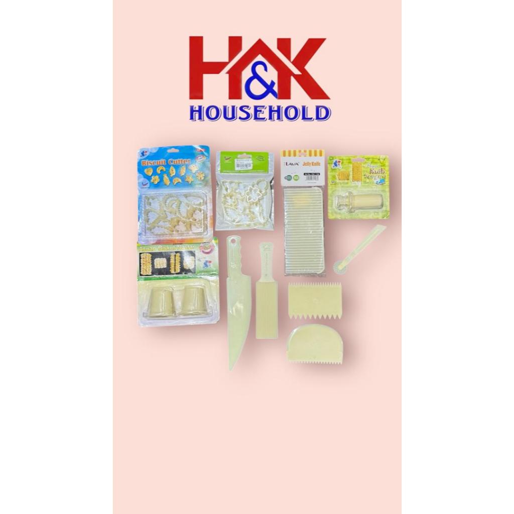 Acuan Biskut/Biscuit Cutter Pelbagai Corak/ Acuan Kuih Raya/Penerap ...