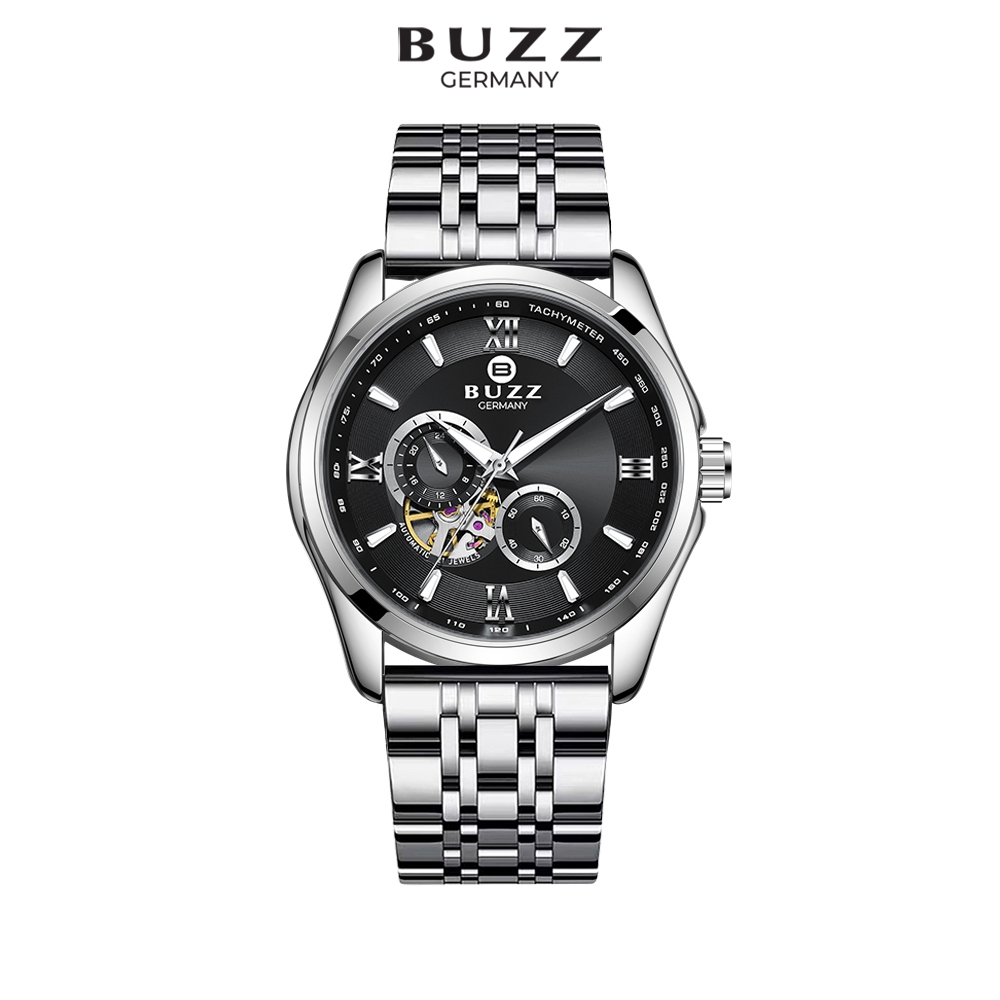 [9.9 MEGA DISCOUNTS]Buzz Germany Jam Tangan Lelaki Men's Stainless ...