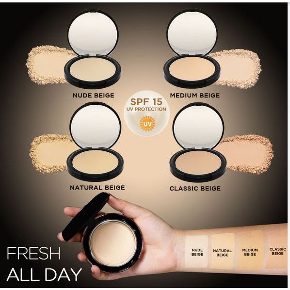 ELIANTO Smooth Wear Face Powder 01 NUDE BEIGE | Shopee Malaysia