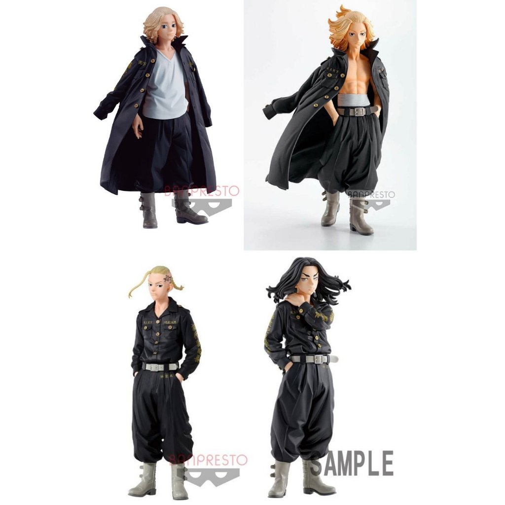 READY STOCK Banpresto Tokyo Revengers Mikey Manjiro Sano Draken Ken ...