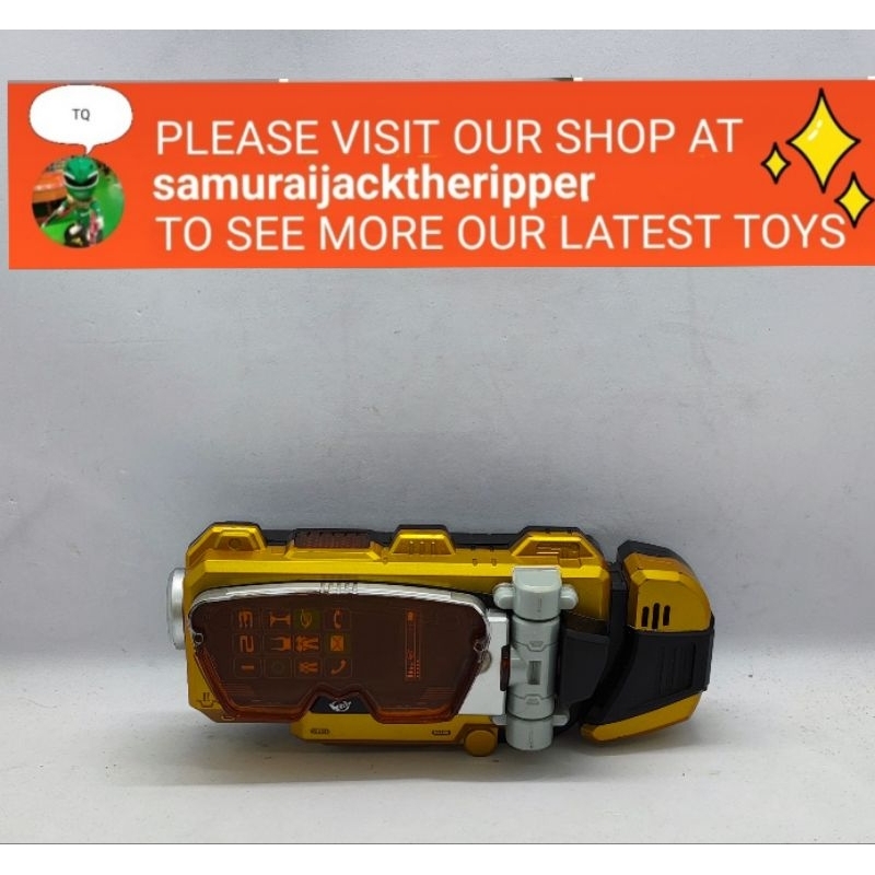 tokumei sentai gobuster DX beet buster changer | Shopee Malaysia