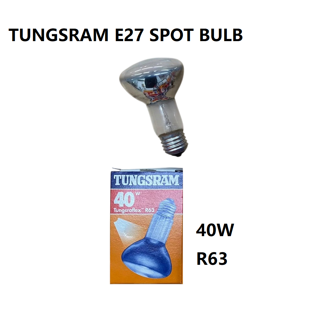 TUNGSRAM 40W R63 E27 Spot Bulb | Shopee Malaysia